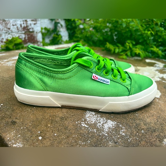 Superga | Shoes | Superga Cotu Womens 6 Mens 45 Us Lime Green Classic ...